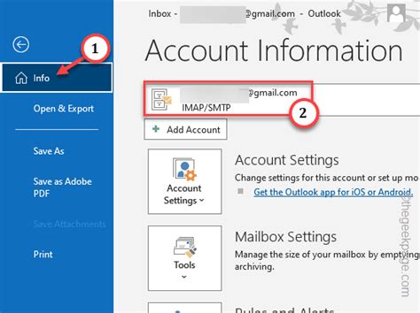 How To Fix Gmail IMAP Error In Microsoft Outlook