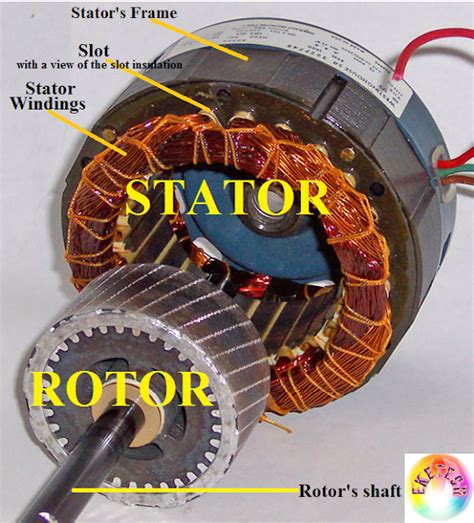 Stator And Rotor Diagram
