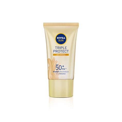 Nivea Sun Protetor Solar Facial Tripla Proteção Loção Antissinais Fps50