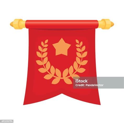 첫 번째 Olympicsawards 및 트로피 단일 아이콘 만화 스타일 벡터 기호 재고 일러스트 레이 션에의 엠 블 럼 골드