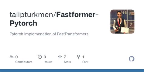 GitHub Talipturkmen Fastformer Pytorch Pytorch Implemenation Of