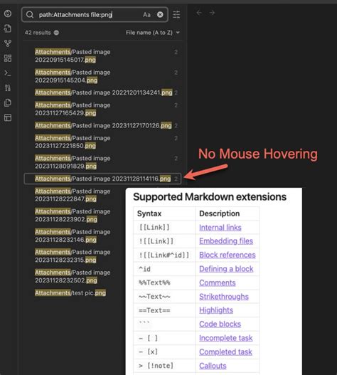 Search Results Auto Display Preview With Keyboard Navigation Feature Requests Obsidian Forum