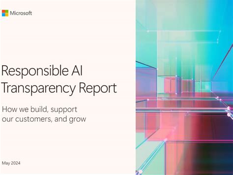성숙한 환경을 위해 Ms 연례 Ai 투명성 보고서 발간 보드나라