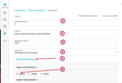 Grovestreams Webhook Quick Start