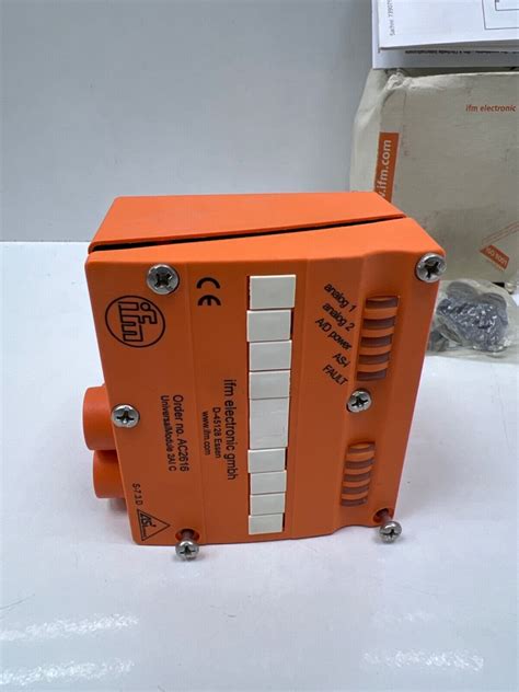 Ifm Electronic Ac2616 As Interface Analog Input Module D 45128