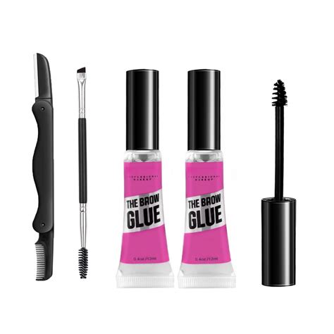 Waterproof Clear Eyebrow Gel Set Fast Eyebrow Shaping