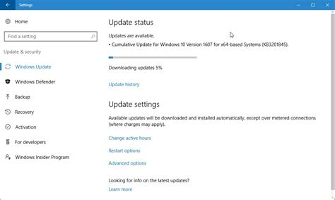 Windows 10 Cumulative Update KB3201845 Failing To Install As Well Softpedia