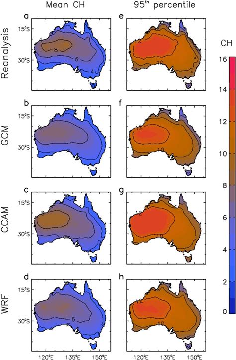 Historical Pyroconvection Conditions Based On Daily Values Of Ch For