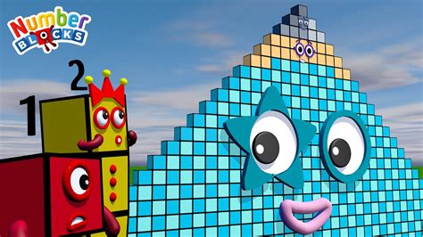 Numberblocks Step Squad Pyramids 1 To 222 Numberblobs Step Squad