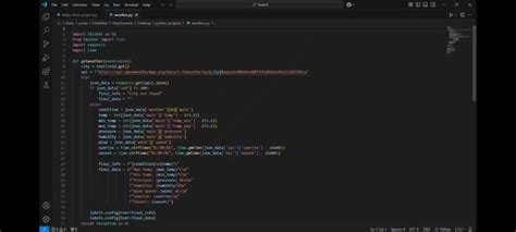 Python Tkinter Weatherapp Coding Softwaredevelopment Techprojects