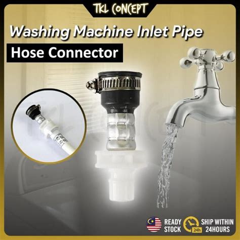 Universal Inlet Hose Connector Pipe Rubber Joint For Washing Machine