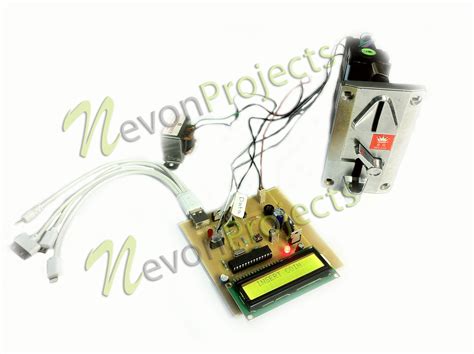 Mobile Charging On Coin Insertion Project