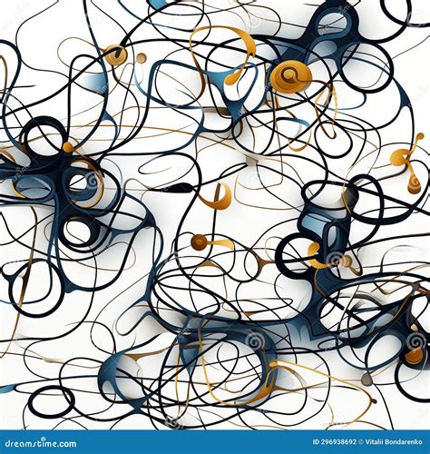Abstract Background Chaotic Structure Graphic Stock Illustration Illustration Of Texture