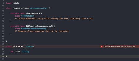 codable has no initializers in xcode 9 3 swift 4 1 stack overflow