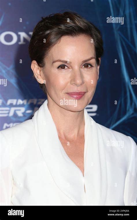 Embeth Davidtz Attends The Premiere Of The Amazing Spider Man 2 At The Ziegfeld Theater In New