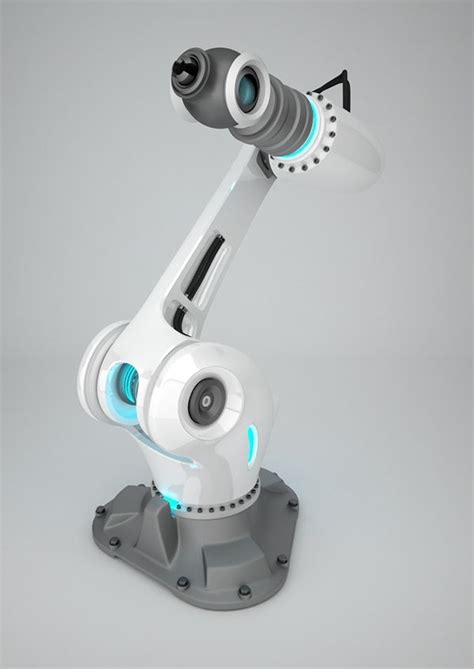 Concept Of Assembly Robot On Behance Robot Arm Robot Robot Concept Art
