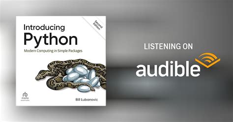 Introducing Python 2nd Edition Audiobook Free With Trial