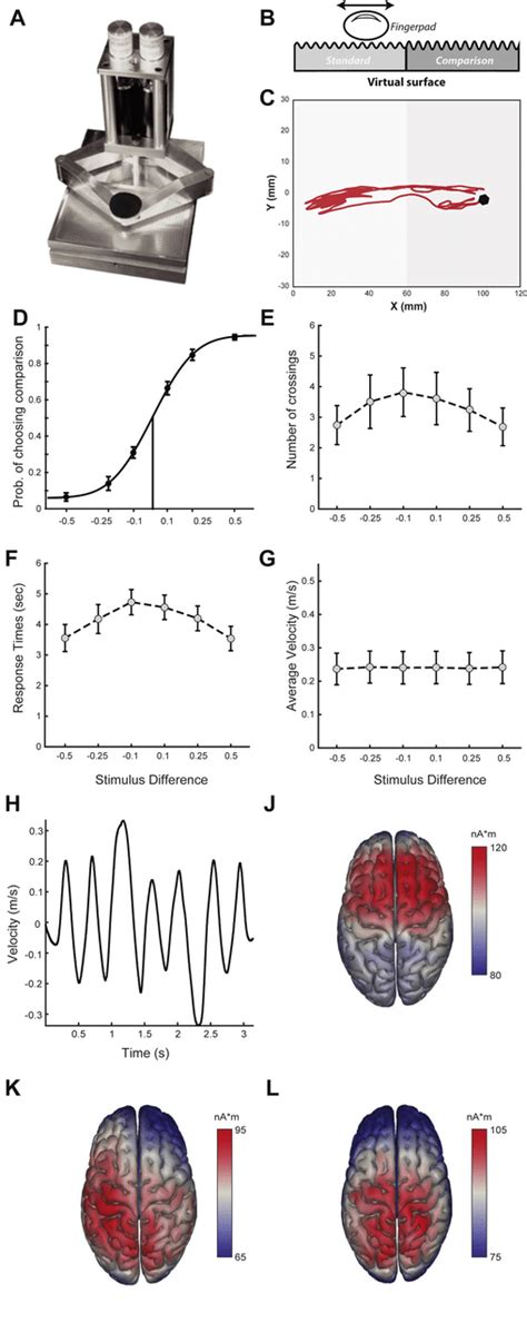 Experimental Design Behavioral Results And Principal Components Of Eeg