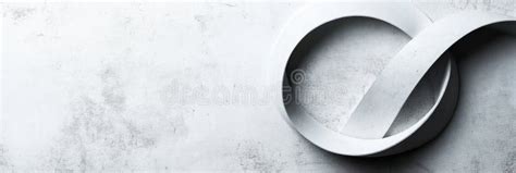 Circular Recycling Loop Symbolizing Sustainable Consumption With Minimalist Design For Eco