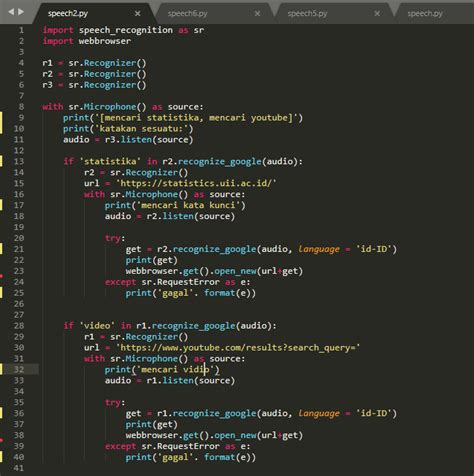 Speech Recognition Using Python Part 3 Using Packagewebbrowser By