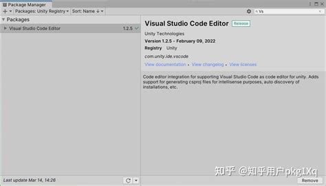 unity使用vscode编辑代码 知乎