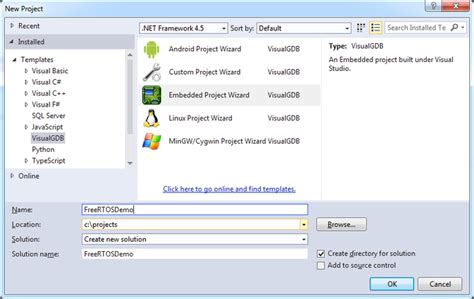 Using Freertos With Stm32 Devices And Visualgdb Visualgdb Tutorials
