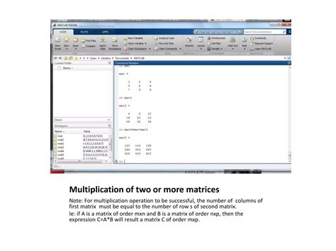 Matlab 1operations Onmatrix Pptx