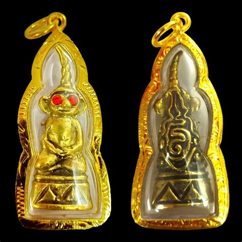 1 Pcs Phra Ngang Red Eyes Khmer Pendant Amulet Love Fetish Lucky Love