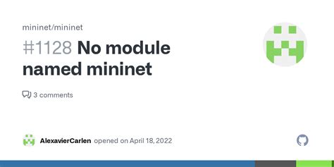 No Module Named Mininet · Issue 1128 · Mininetmininet · Github