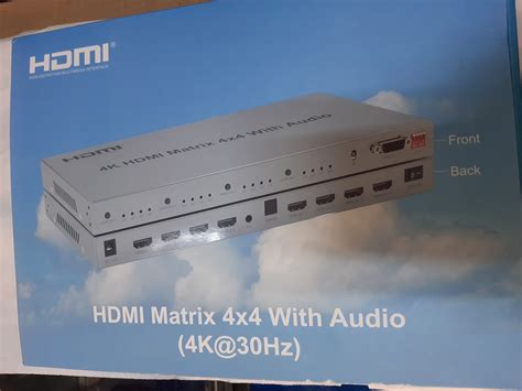 Hdmi K Matrix Audio SolidNet Online