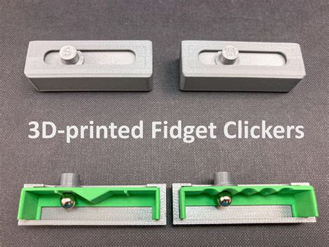 Free Stl File Fidget Clickers A Type Of Fidget Walker From Kool Fingers・3d Printing Idea To