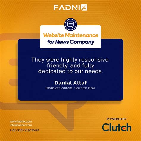 💬 hear from our clients about their success with fadnix fadnix