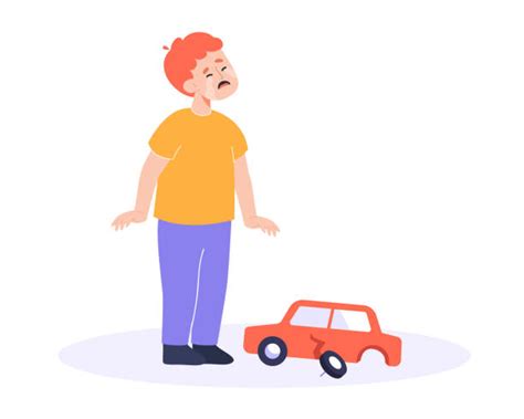 Broken Toy Car Clipart
