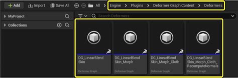 Deformer Graph In Unreal Engine Unreal Engine 56 Documentation