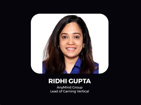 Anymind Group Appoints Riddhi Gupta To Lead Its Gaming Vertical