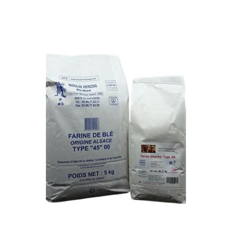Farine De Blé Blanche T45 Bio Et Local Côté Délice Capvalo