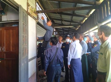 အင်္ဂပူမြို့နယ်အတွင်းရှိ စာသင်ကျောင်းများ မီးဘေးလုံခြုံရေး စစ်ဆေးခြင်း