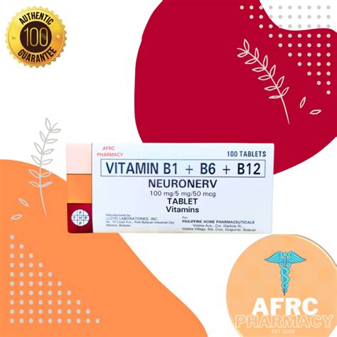 Neuronerv Vitamin B Complex 100 Tablets Neurobion Generic Shopee Malaysia