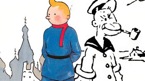 The Original Popeye And Tintin Characters Are Officially In The Public Domain