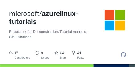 Azurelinux Tutorialsreadmemd At Main · Microsoftazurelinux Tutorials · Github