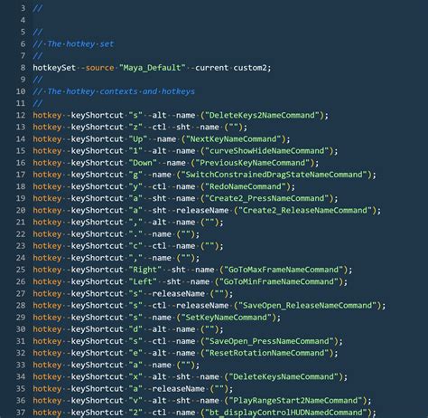 Solved How To Import Hotkeys With Mel In Maya 2023 Or How To Convert From Mel To Mhk File
