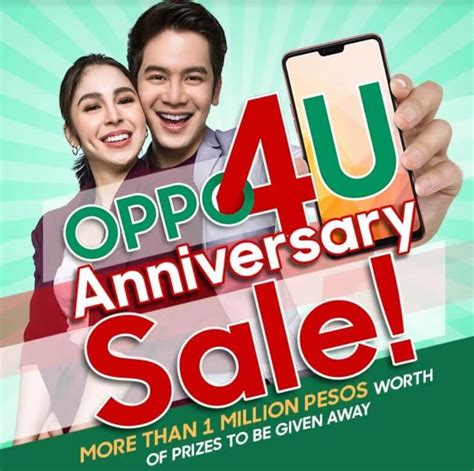 Oppo Announces Oppo U Anniversary Sale Promo With Lots Of Discounts Freebies And Prizes