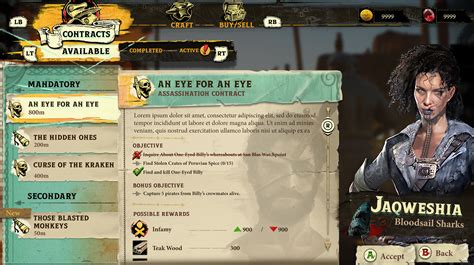 Skull And Bones Ui Redesign Behance