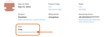 Admin Remove Admin Action To Enable Professional Oss · Issue 15095