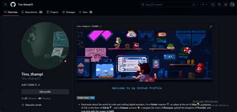Tinu Thampi On Linkedin Flutterdevelopment Github Opensource