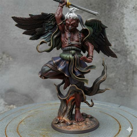 👾 Karasu Tengu 3d Model・ Stl File For 3d Printing・cults