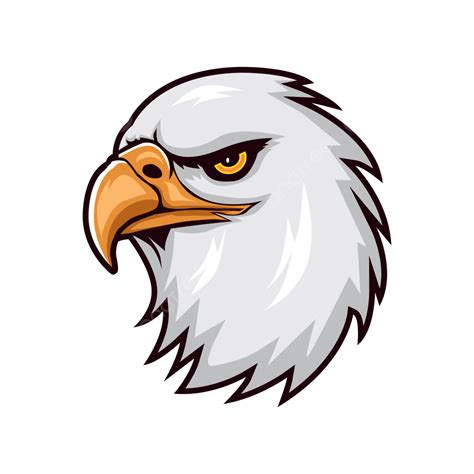 Falcon Mascot Head Eagle Logo Vector Eagle Cartoon Mascot Logo Eagle