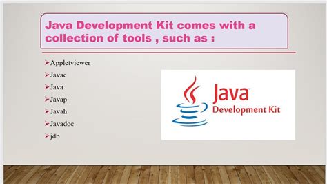 6th Video Of Java Jdk Tools Java Development Kit Youtube