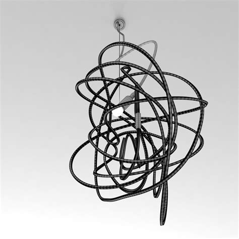 Terzani Doodle Pendant 3d Model 9 Max Unknown Fbx Obj Free3d