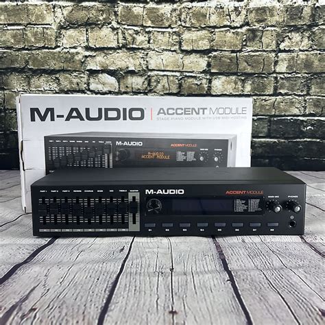 M Audio Accent Stage Piano Module With USB MIDI Hosting Reverb